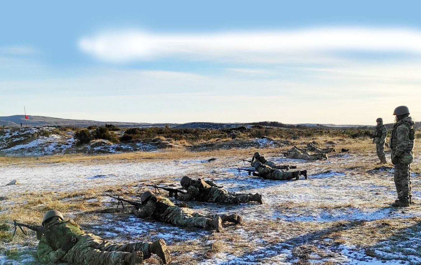 El Comando Conjunto Austral Realiza Certificación De Tiro En El Dim N°4
